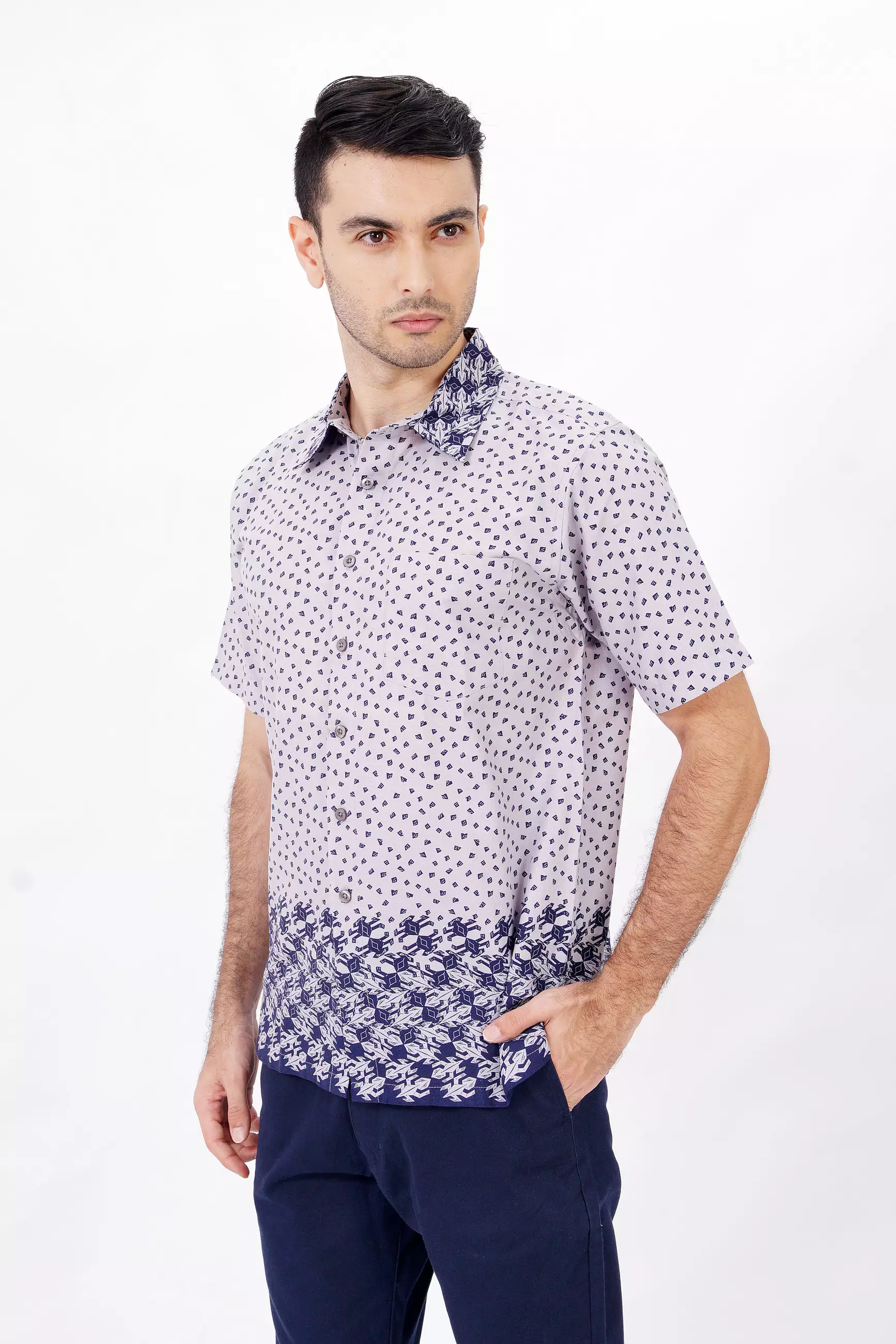 Jual NEXT GEN NEXT GEN Short Sleeve Print Shirt 5015 Original 2025 ...