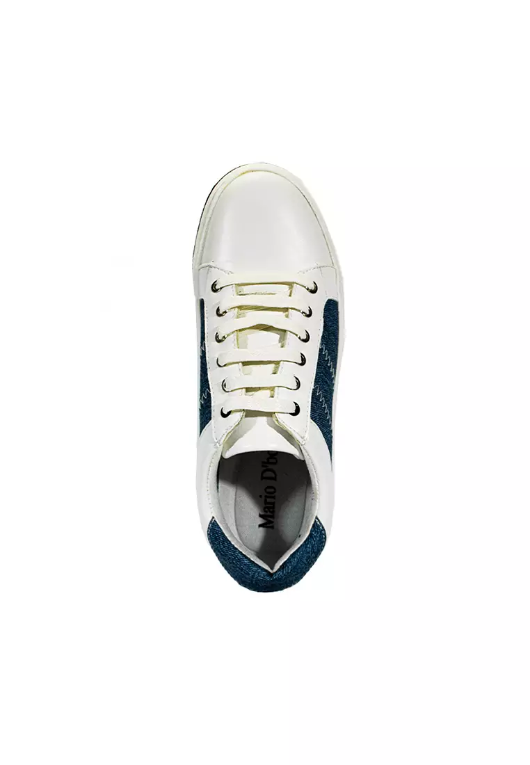 Buy Mario D' boro Runway Men's Casual Sneakers Shoes MX 25432 White ...