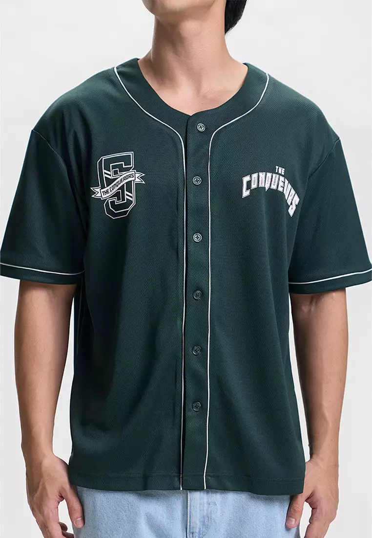 網上選購 Penshoppe The Conquerors Relaxed Fit Baseball Jersey 2026 系列 ...