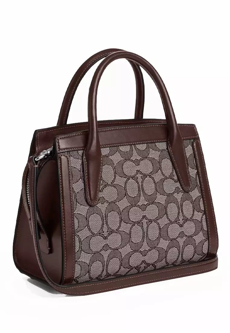 網上選購 Coach COACH Andrea Carryall Bag In Signature Jacquard 2025 系列 ...