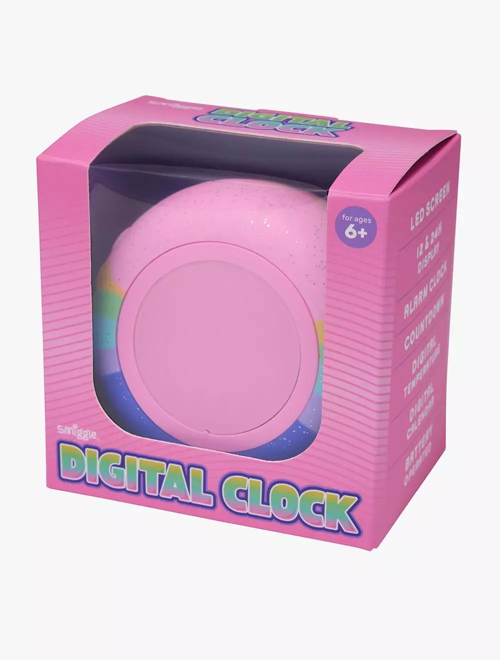 Jual Smiggle Smiggle Round About Clock - IGL414717PNK Original 2025 ...