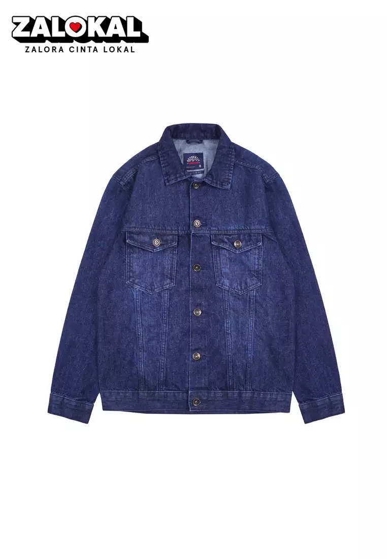 Jual 3SECOND 3Second Duke Denim Jacket C020124 Original 2025 | ZALORA ...