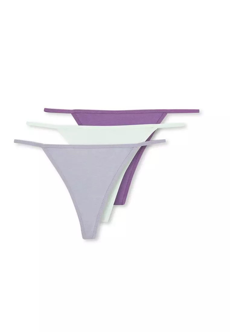 Buy DAGİ 3-Pack Multicolor Basic G-String, Underwear for Women Online | ZALORA Malaysia