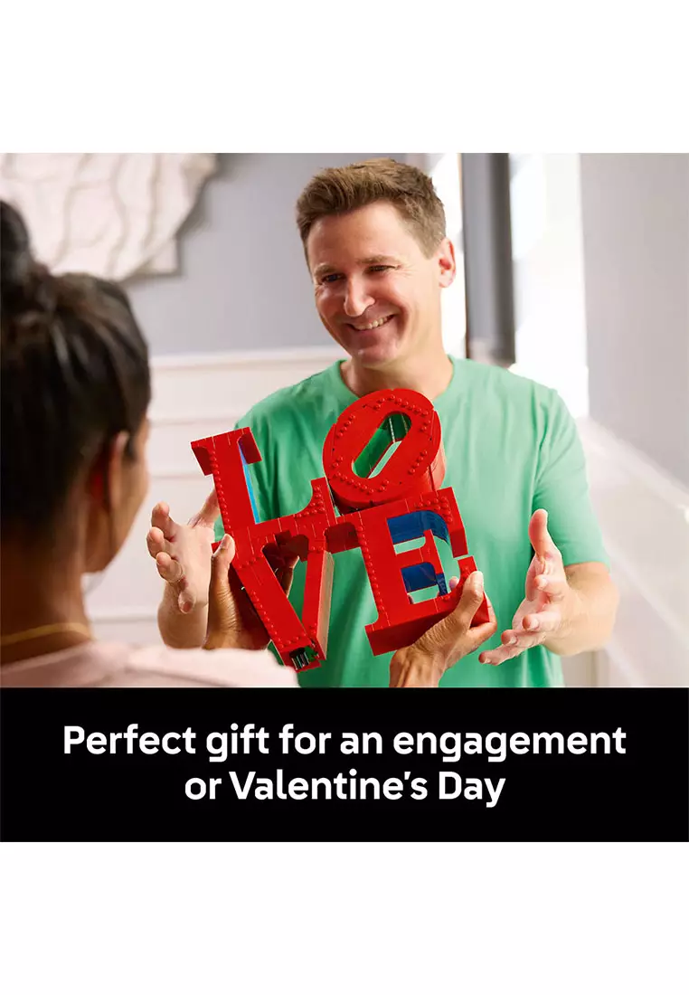 Buy LEGO® ART 31214 Love, Age 18+, Building Blocks, 2025 (791pcs) 2025 ...