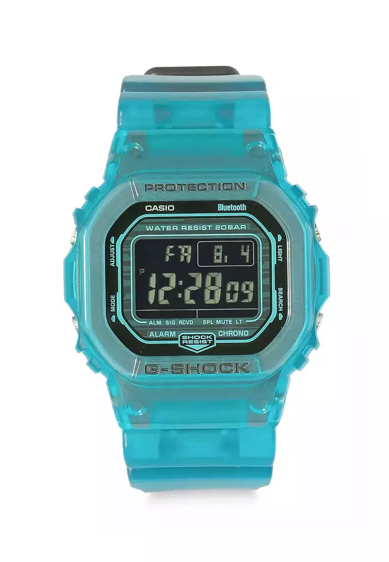 Jual G-shock Casio G-Shock Jam Tangan Pria - Blue Transparent - Resin ...
