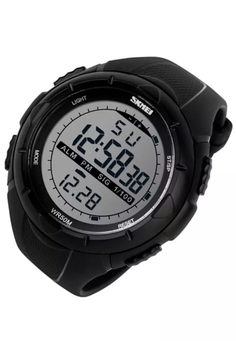 Jual Skmei Jam Tangan Sport Outdoor Digital Pria Strap Tali Sillicone ...