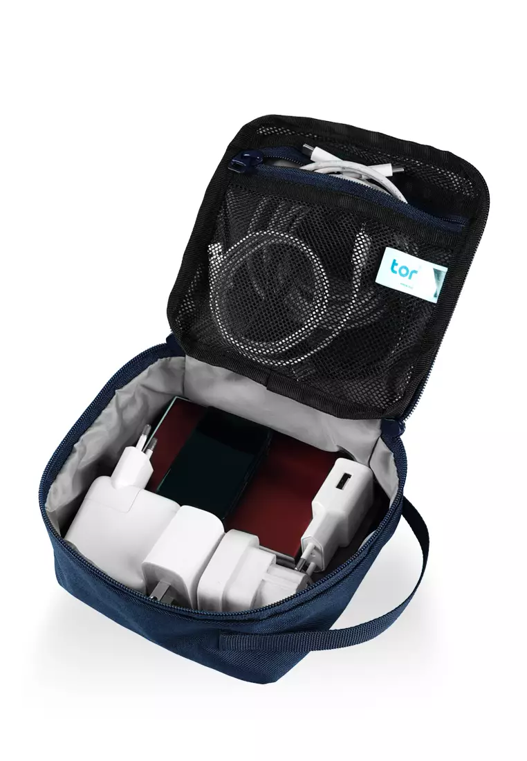 Jual TORCH.ID TORCH Zidha Navy Pouch Charger Headset Original 2025 ...