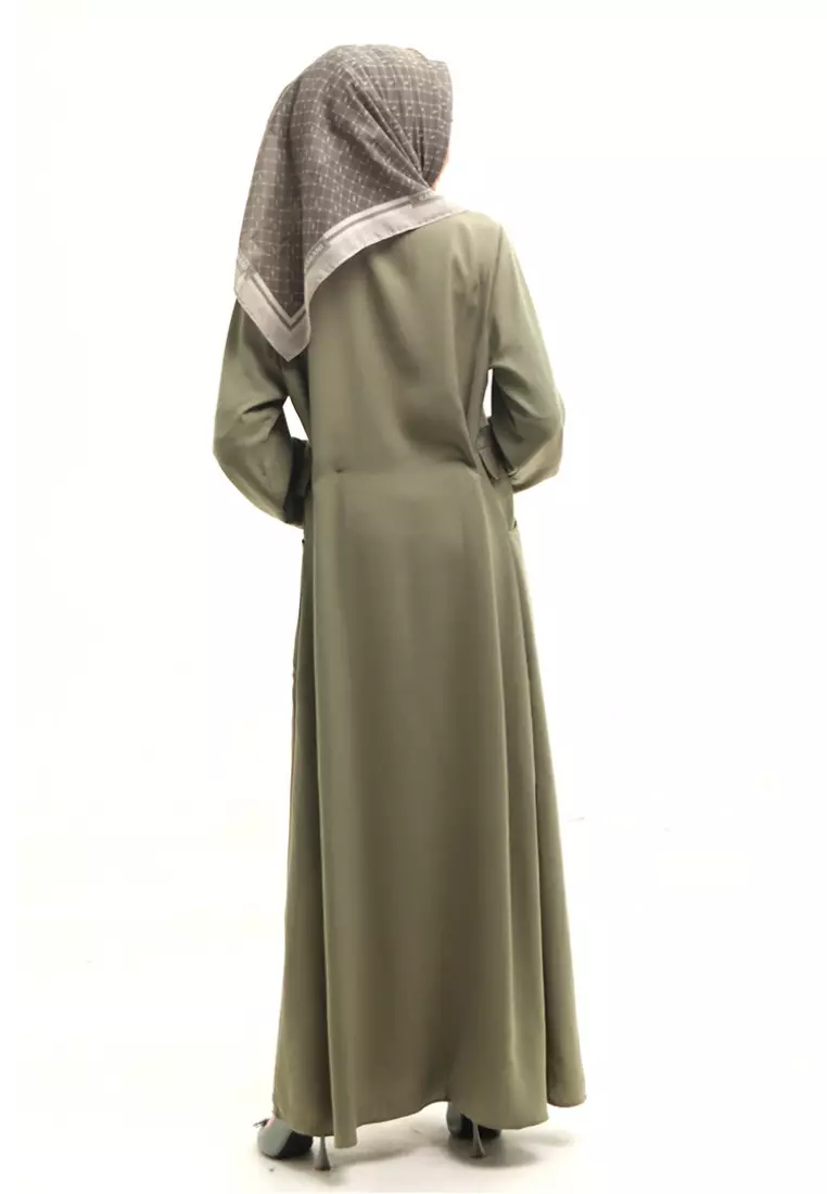 Jual RABBANI Rabbani - Baju Muslim Gamis Couple Qalesya Exclusive Hijau ...