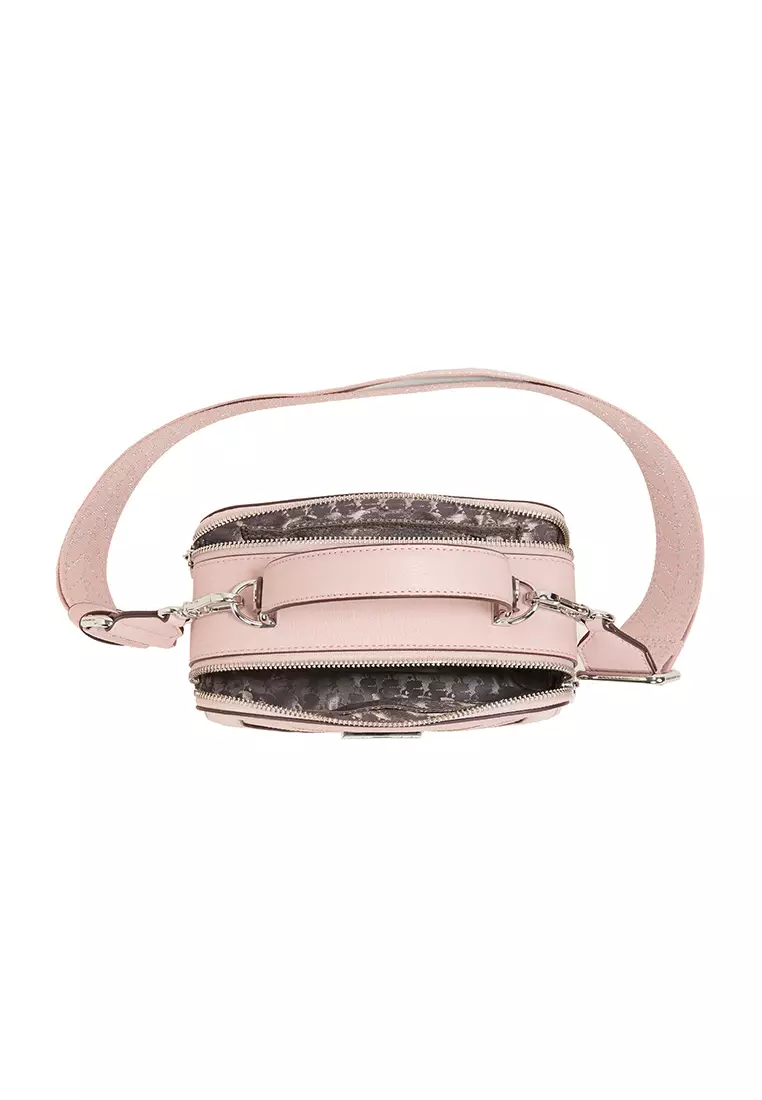 Jual Karl Lagerfeld Karl Lagerfeld Simone Chevron Camera Bag - Rose ...