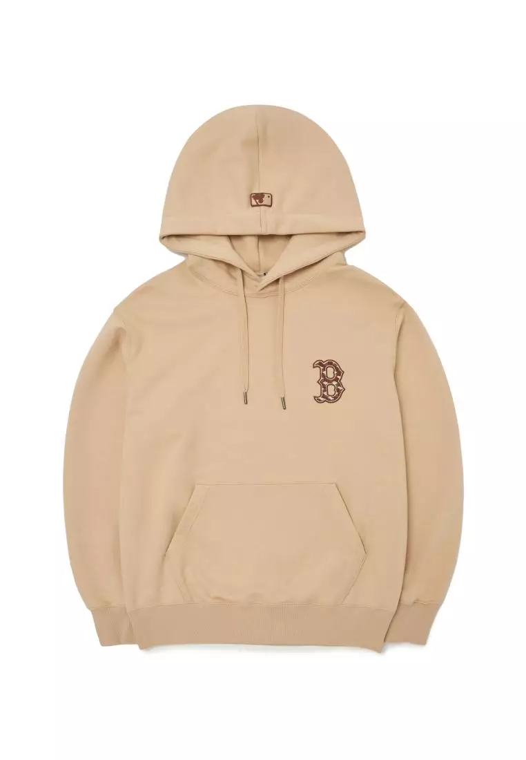 MLB CUBE MONOGRAM BIG LOGO OVERFIT HOOD BOSTON RED SOX 2025 | Buy MLB ...