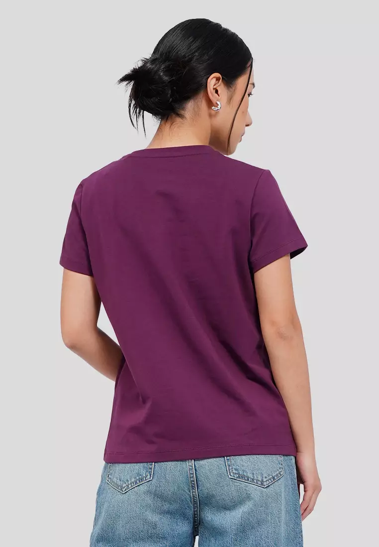 Jual Executive Basic Round Neck Cotton T-Shirt Original 2025 | ZALORA Indonesia