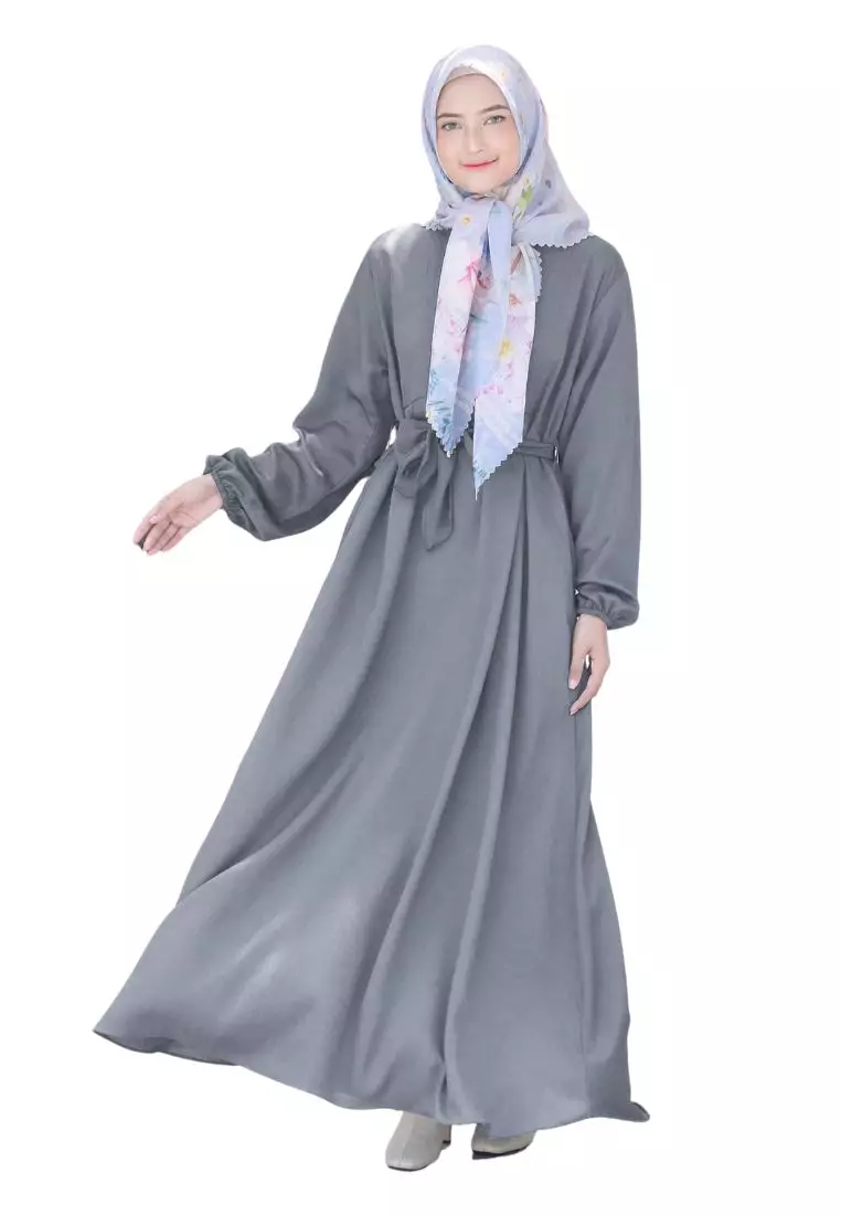 Jual Hijab Wanita Cantik.com Hijabwanitacantik - Gea Dress | Dress Polos | Gamis Pakaian Muslim ...