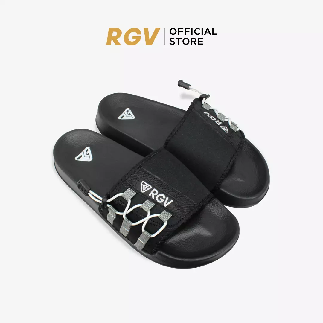Jual RGV Sandal Slide Pria Wanita Hydra Grey White - Sendal Selop Slip ...