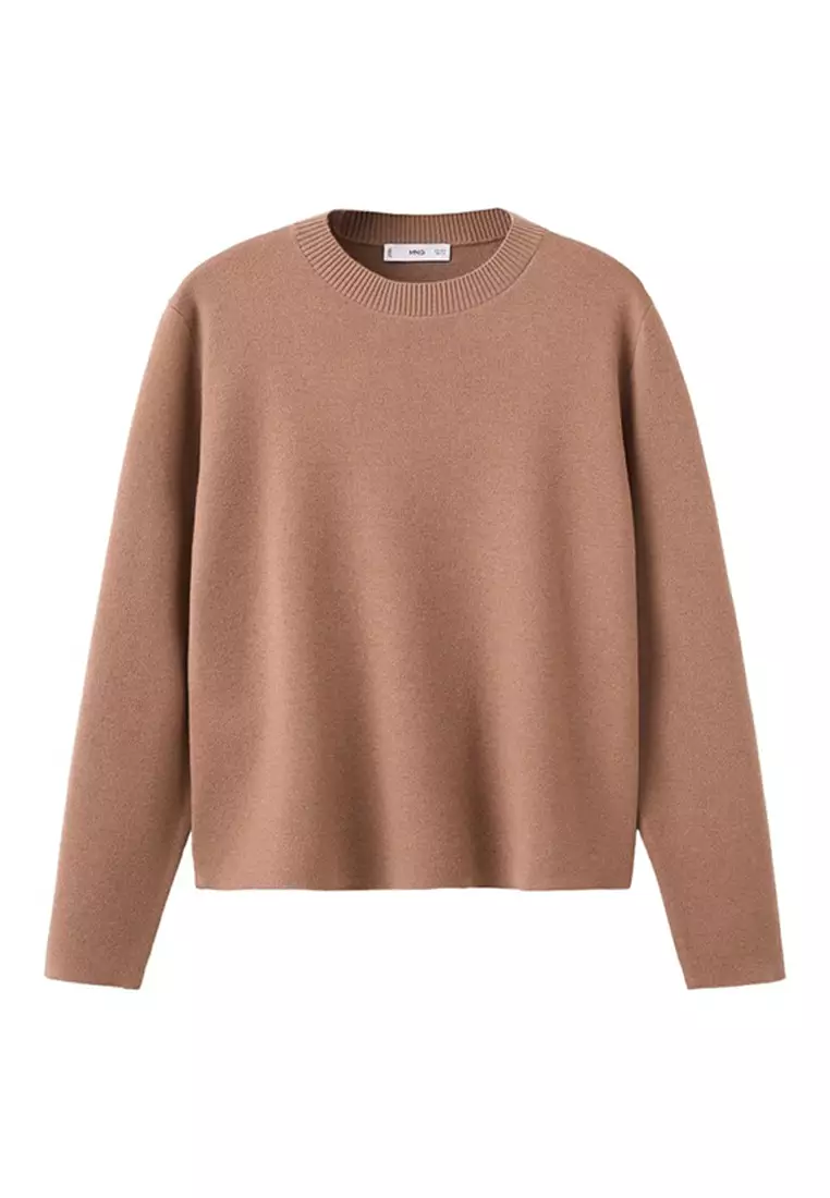 Buy Mango Round-Neck Knitted Sweater 2026 Online | ZALORA