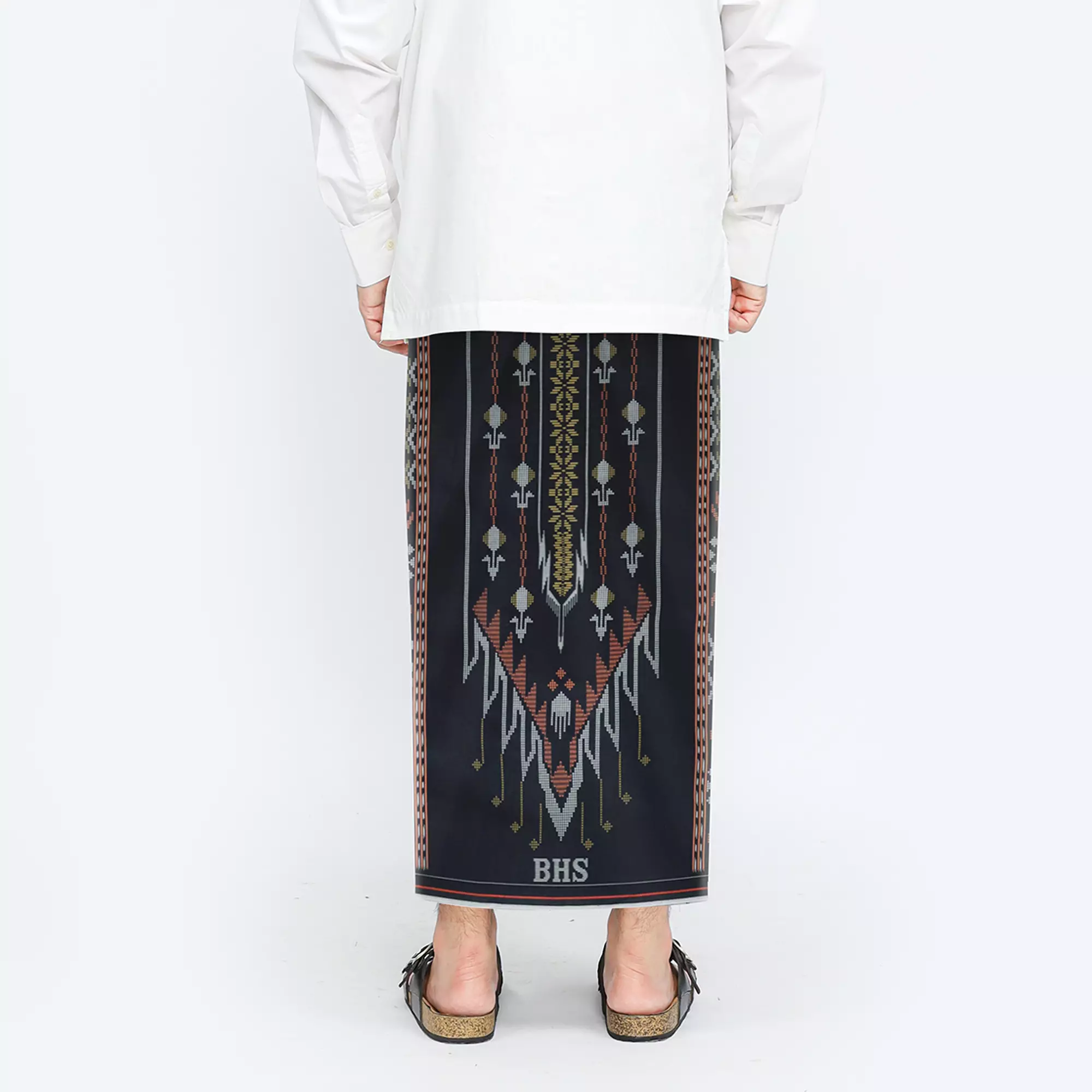 Jual BHS Sarung BHS Infinity Silver Motif V32 PKB SJ Hitam Coklat ...