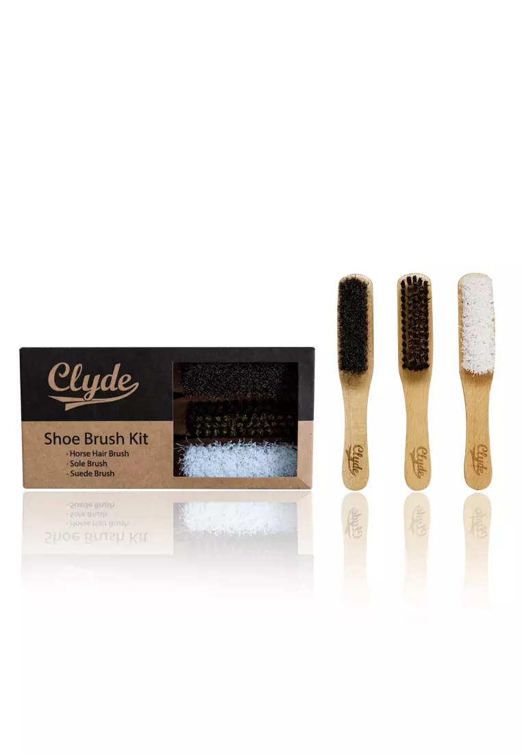Buy Clyde Shoe Brush Kit 2024 Online | ZALORA Philippines