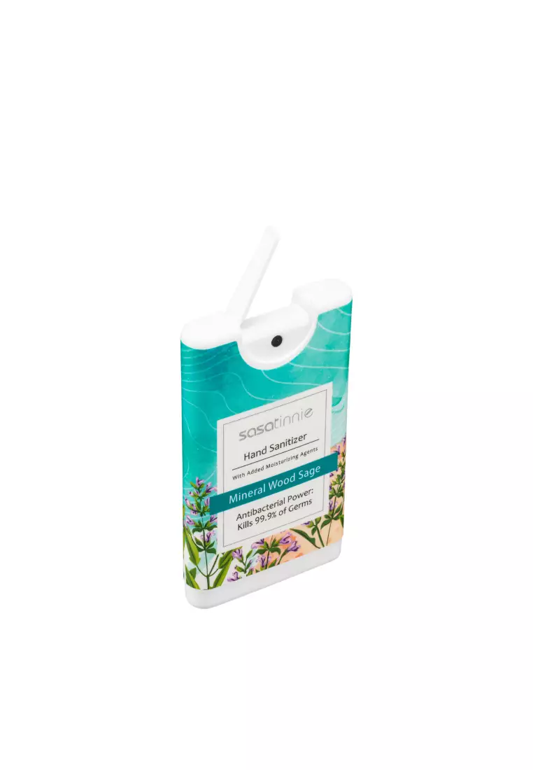 Buy sasatinnie SASATINNIE Hand Sanitizer (Mineral Wood Sage) 15ml 2025 ...