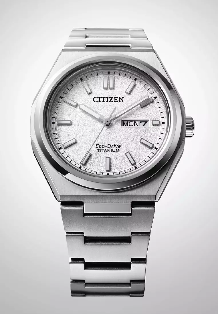 Buy Citizen Citizen Zenshin Eco-Drive Super Titanium Watch AW0130-85A ...