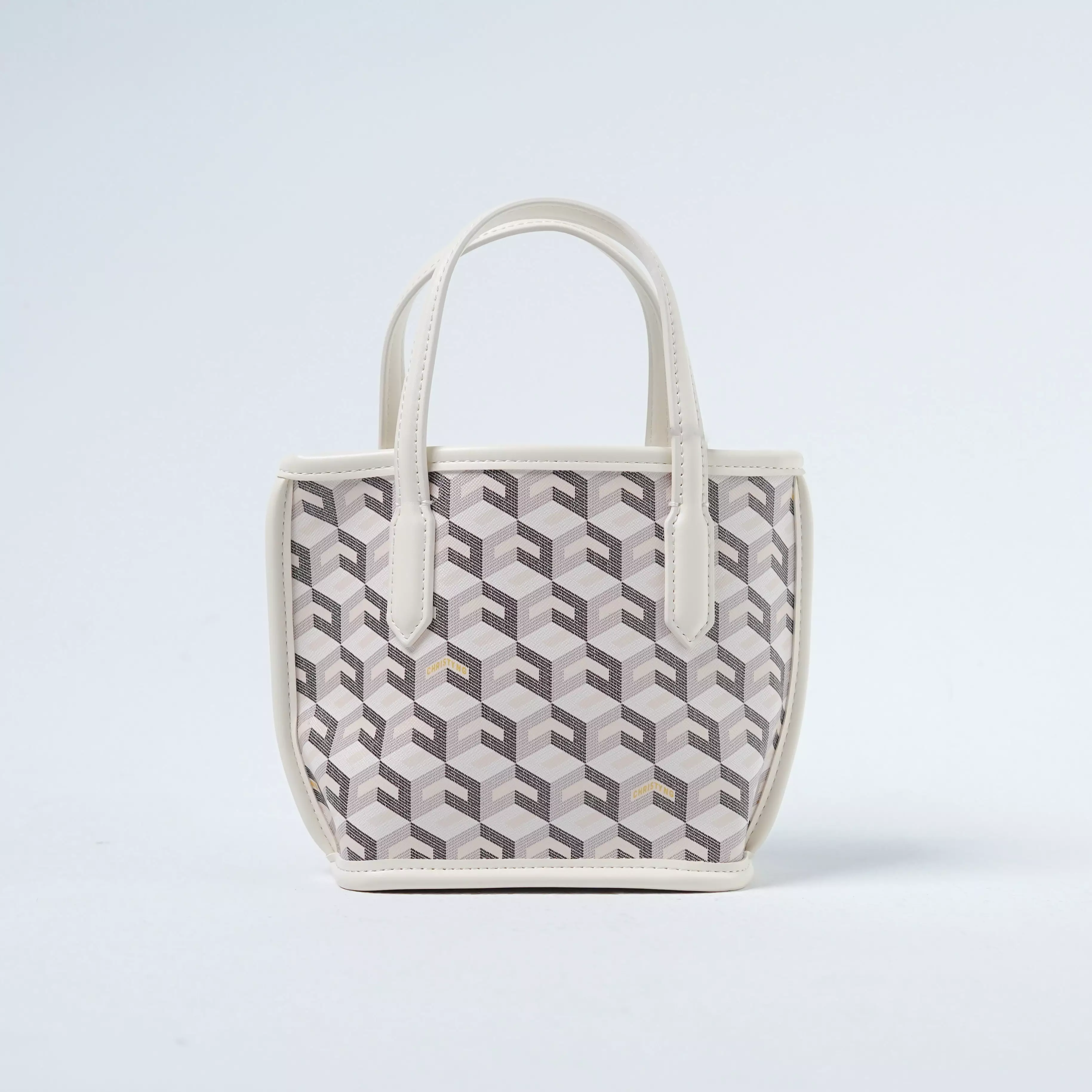 Jual Christy Ng Tas CHRISTY NG RUSSO MONOGRAM PATTERN IVORY WHITE TOTE ...