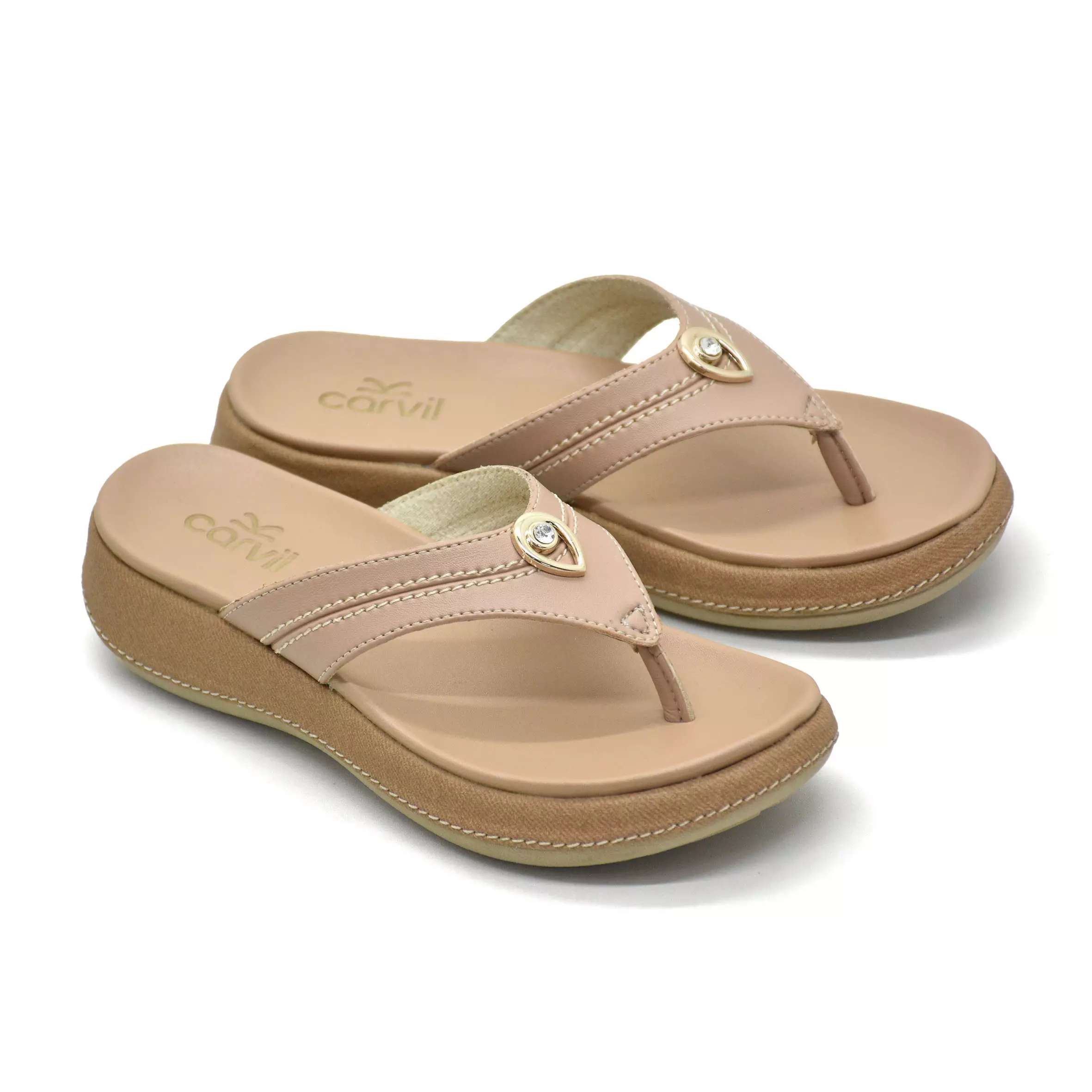 Jual Carvil Carvil Sandal Wanita Chiba-01 L Mocca Original 2025 ...