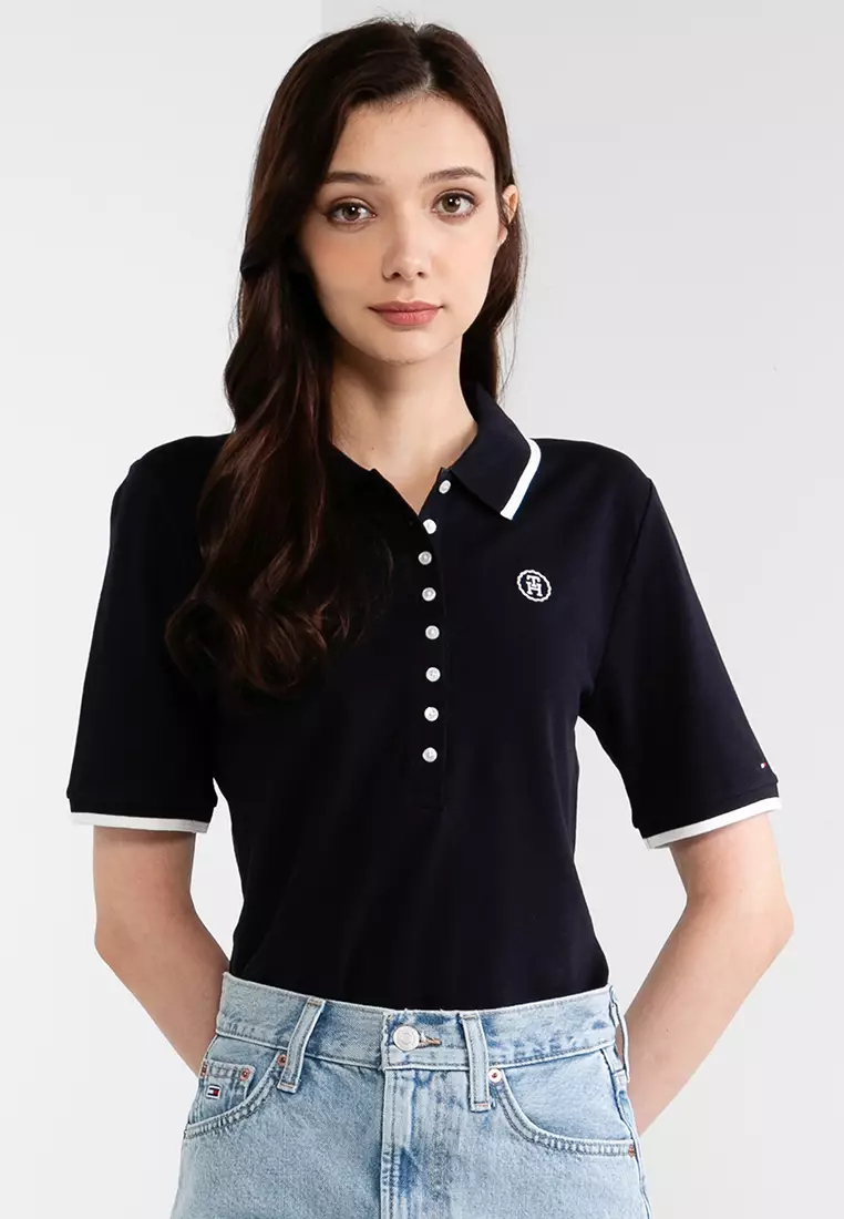 Tommy Hilfiger Slim Tipping Polo Shirt 2025 | Buy Tommy Hilfiger Online | ZALORA Hong Kong