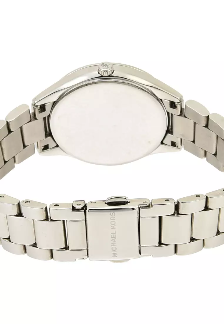 Buy Michael Kors Michael Kors Lauryn Silver Watch MK3900 2025 Online ...
