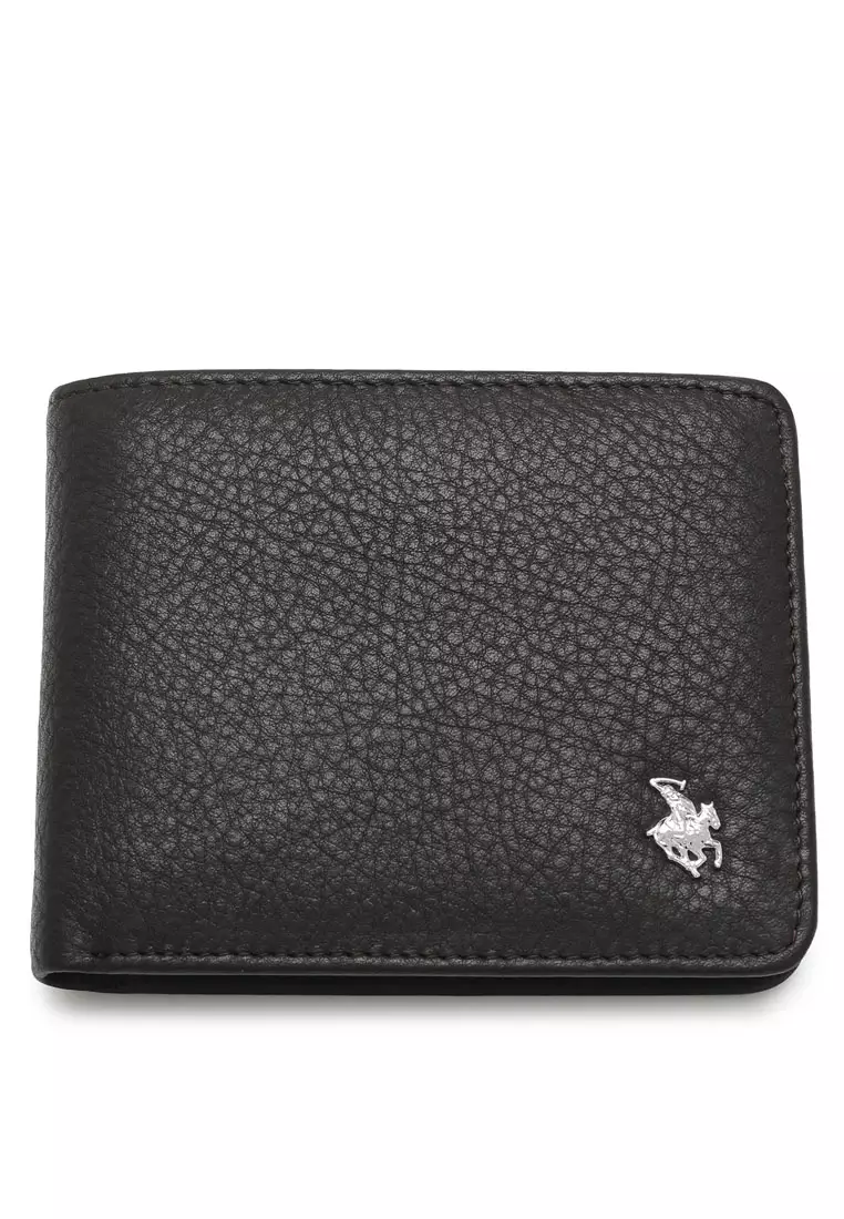 Jual Swiss Polo Men's Genuine Leather RFID Short Wallet (Dompet Pendek ...