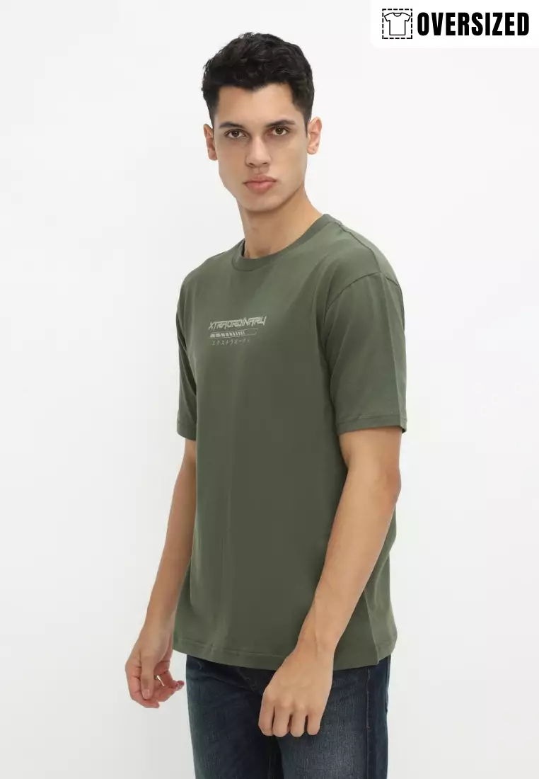 Jual Xtraordinary (XO) XTRAORDINARY (XO) T-Shirt Cotton Oversized Pria 2079240101 Original 2025 ...