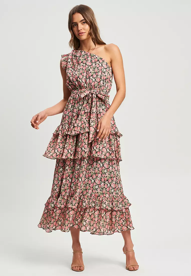 Buy Tussah Giulia Midi Dress 2024 Online | ZALORA Philippines