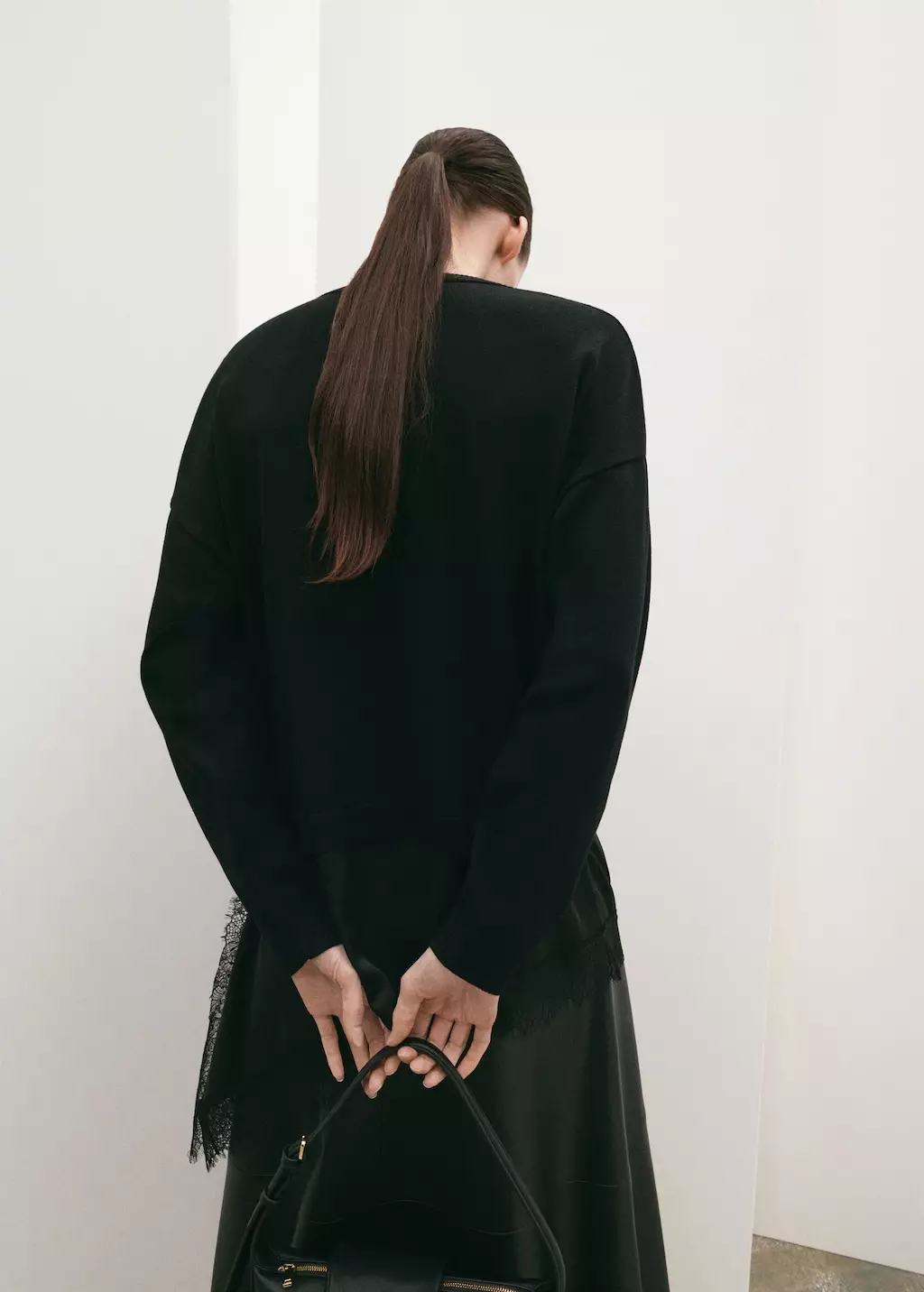 Jual Mango Sweater kombinasi renda Original 2026 | ZALORA Indonesia