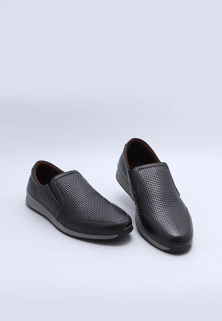 Jual Buccheri Buccheri Sepatu Pria Delve Black Original 2026 | ZALORA ...