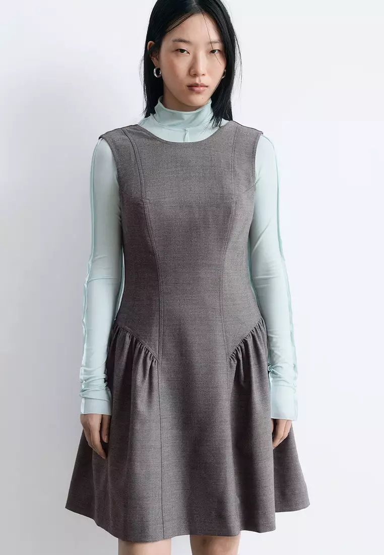 Buy & Other Stories Flared Wool Mini Dress 2026 Online | ZALORA