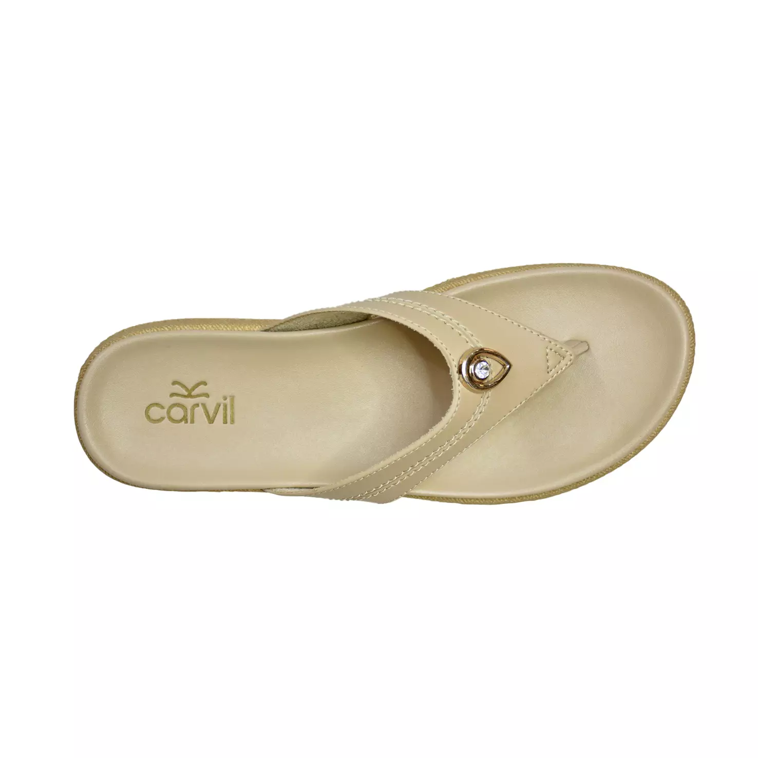 Jual Carvil Carvil Sandal Wanita Chiba-01 L Beige Original 2026 ...