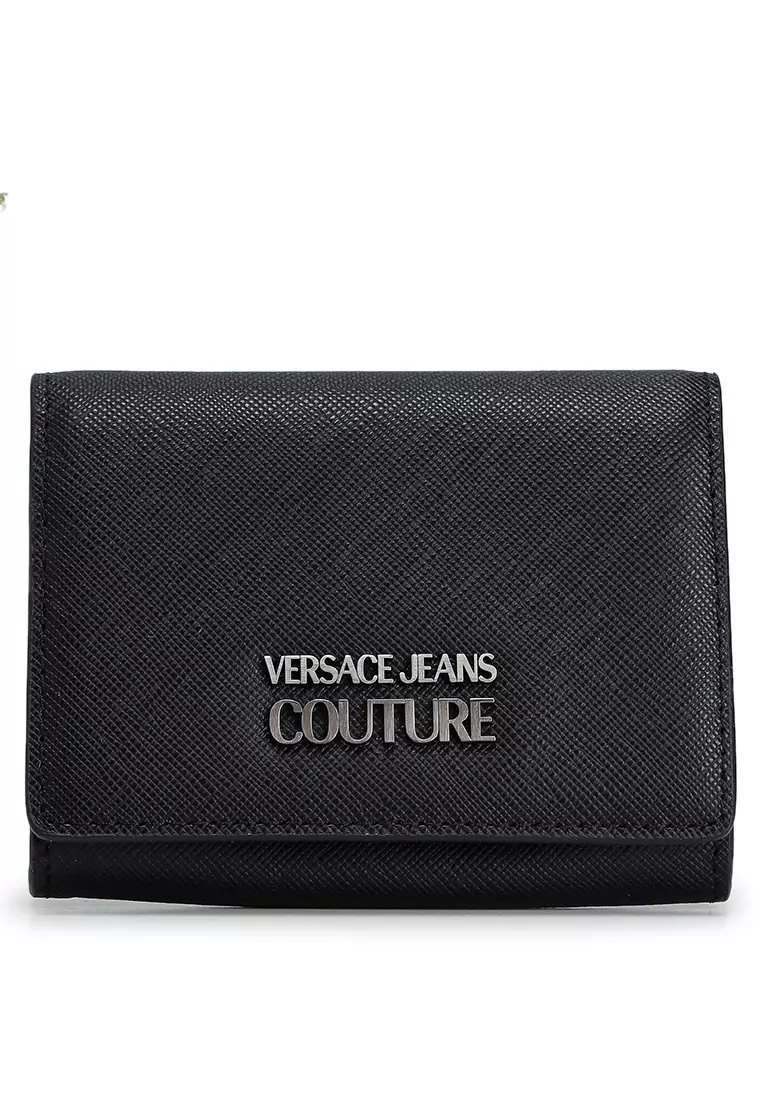 Jual VERSACE JEANS COUTURE Logo Lettering Wallet (tr) Original 2025 ...