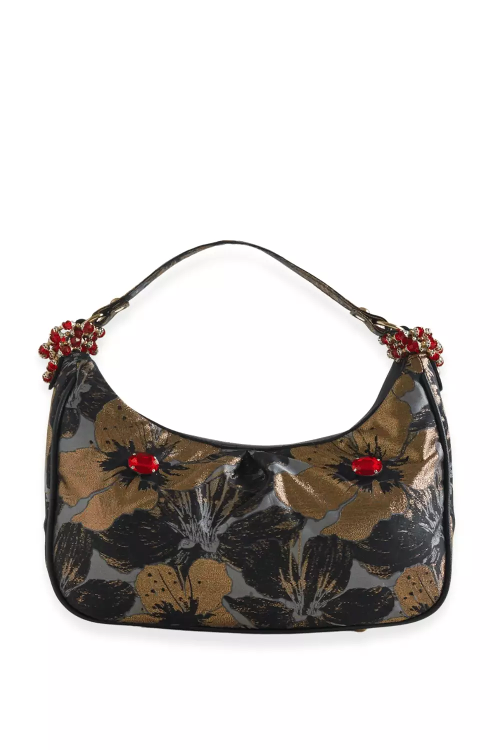 Jual Demure & Co Crystal Embellished Dalia Gardenia Tote bag Original ...