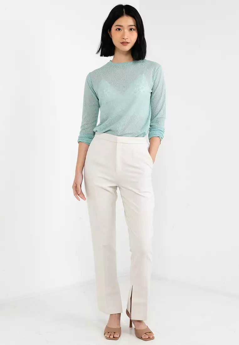 LOWRYS FARM Inner Slit Trousers 2024 | Buy LOWRYS FARM Online | ZALORA Hong Kong
