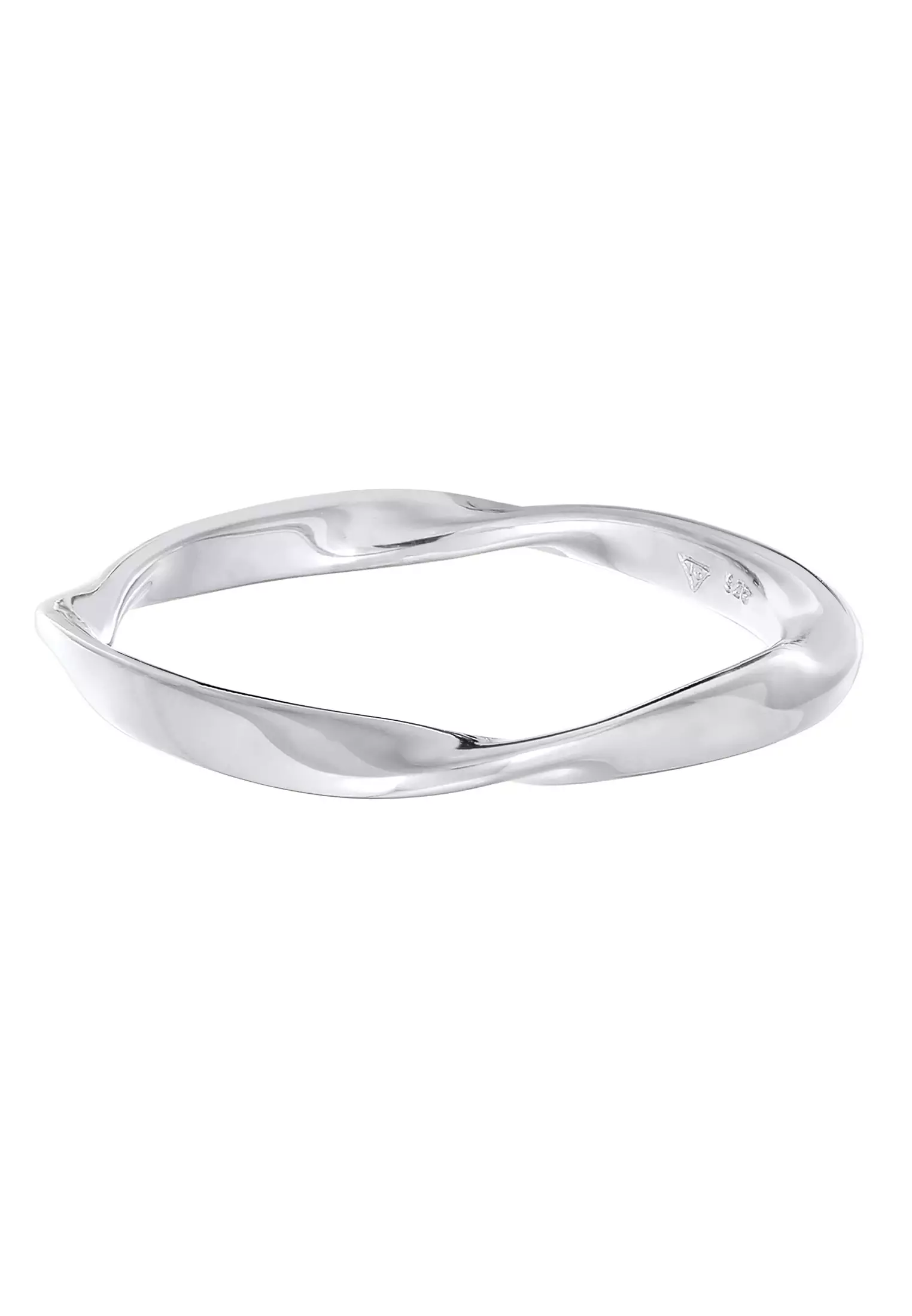 Buy ELLI GERMANY Twisted Band Ring – 925 Silver 2026 Online | ZALORA