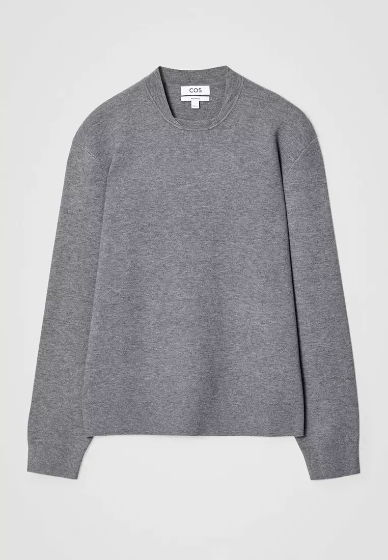 COS Double-Faced Knitted Jumper 2025 | Buy COS Online | ZALORA Hong Kong