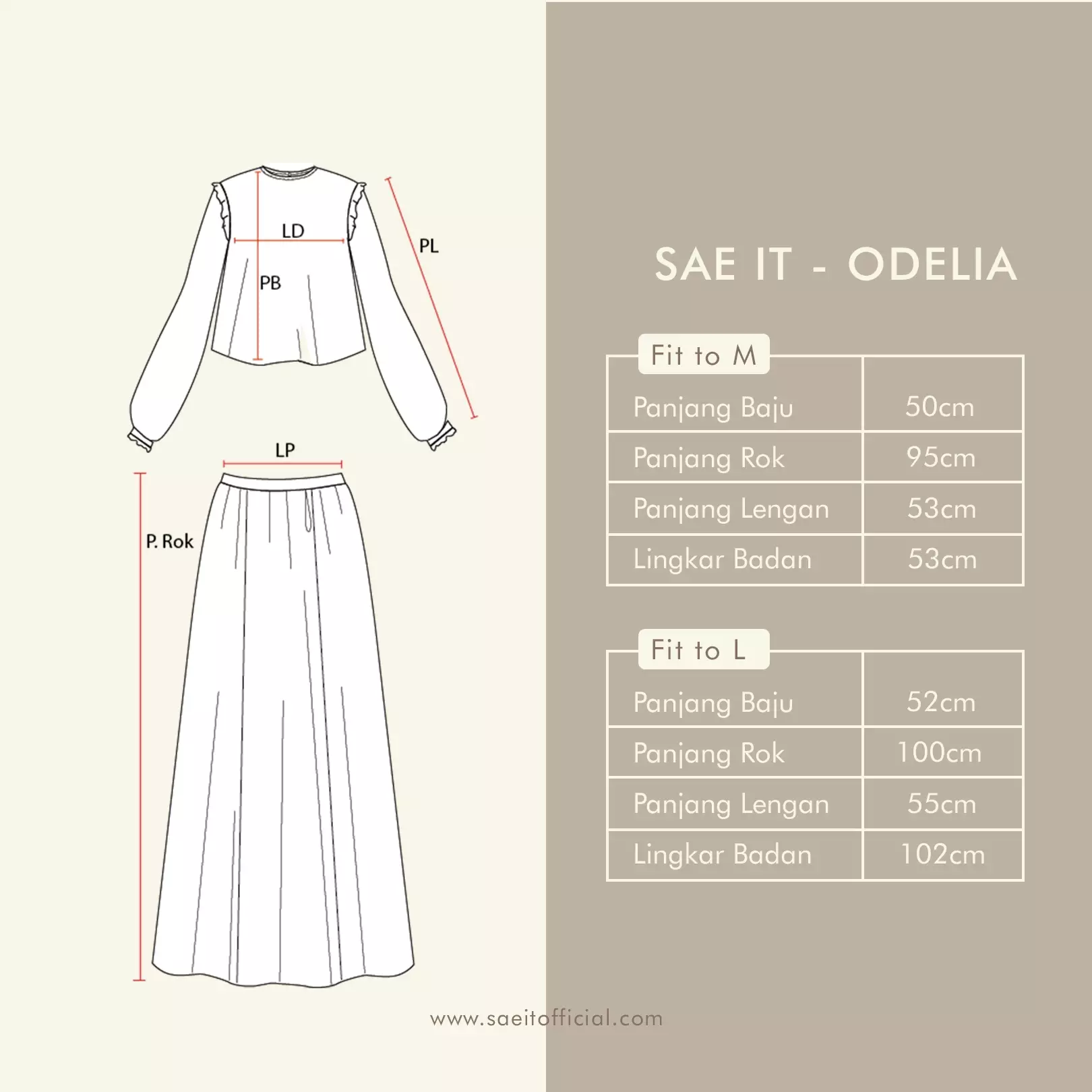 Jual Sae It SAE IT ODELIA | MILO - DRESS SET WANITA Original 2023 | ZALORA Indonesia