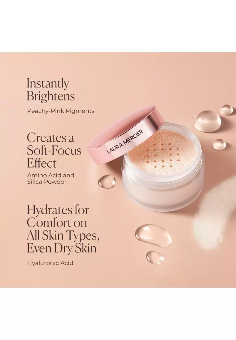 Buy Laura Mercier Translucent Loose Setting Powder Ultra Blur Tone-Up - Rose Online | ZALORA ...