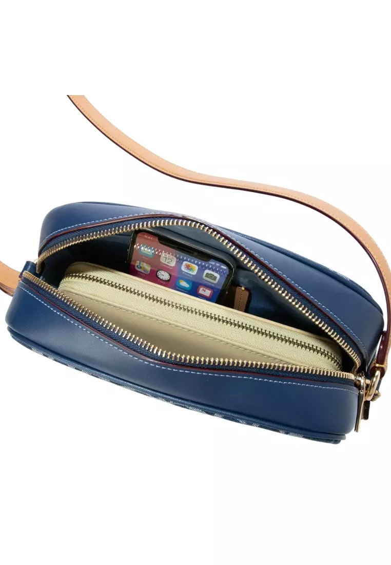 Buy COACH Jamie Camera Bag In Signature Denim - Denim Online | ZALORA ...