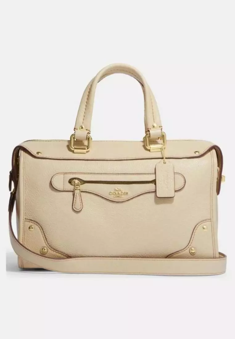 Jual Coach Coach Millie Satchel Ivory Original 2026 | ZALORA Indonesia