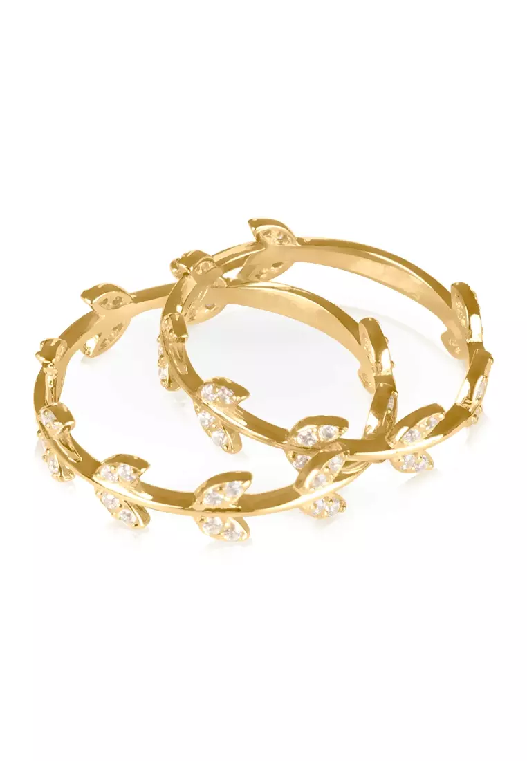 Buy Foundry Foundry 14k Lily Ring Gold 2024 Online | ZALORA Philippines