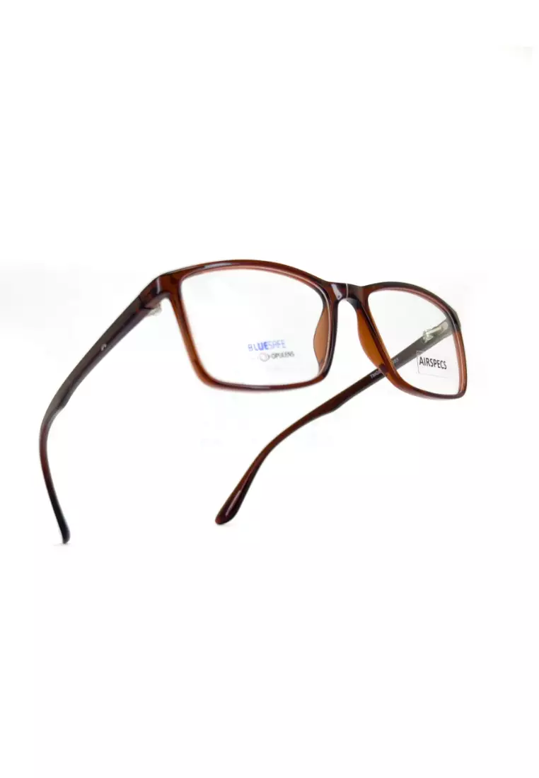 Buy Tony Morgan Tony Morgan Unisex Red TR 90 Square Eyeglasses ...