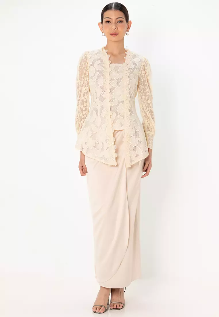 Buy EMBARA Java Kebaya Top Online | ZALORA Malaysia