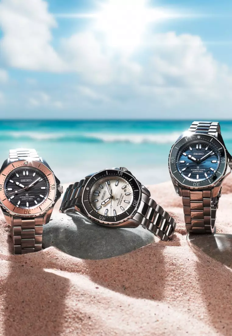 Buy Seiko Seiko Prospex Polygonal Bezel Coastline Cobalt Stainless ...