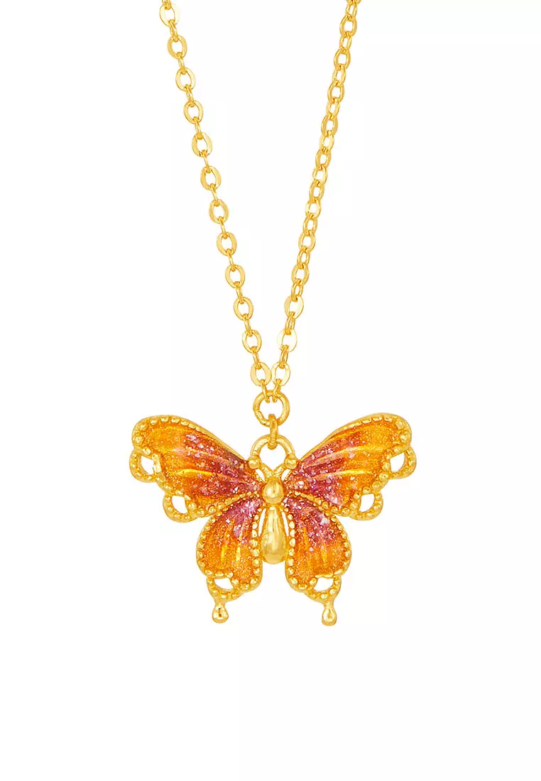 Buy HABIB HABIB 999/24K Yellow Gold Necklace WWGC1380524 Online ...
