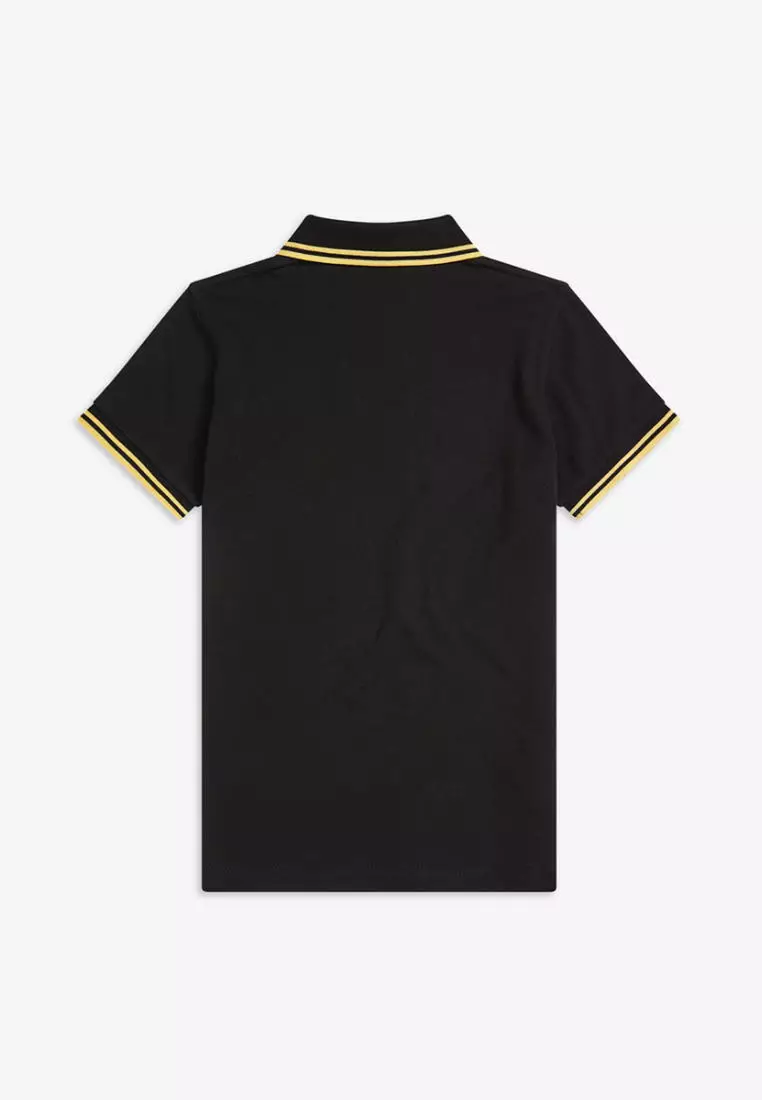 Buy Fred Perry Fred Perry G12 Twin Tipped Fred Perry Shirt (Black ...