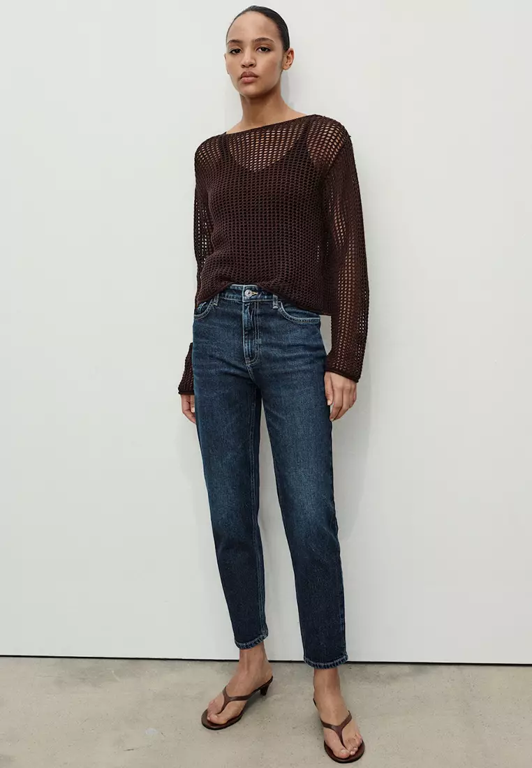 Buy Mango New Mom Comfort High-Rise Jeans 2026 Online | ZALORA