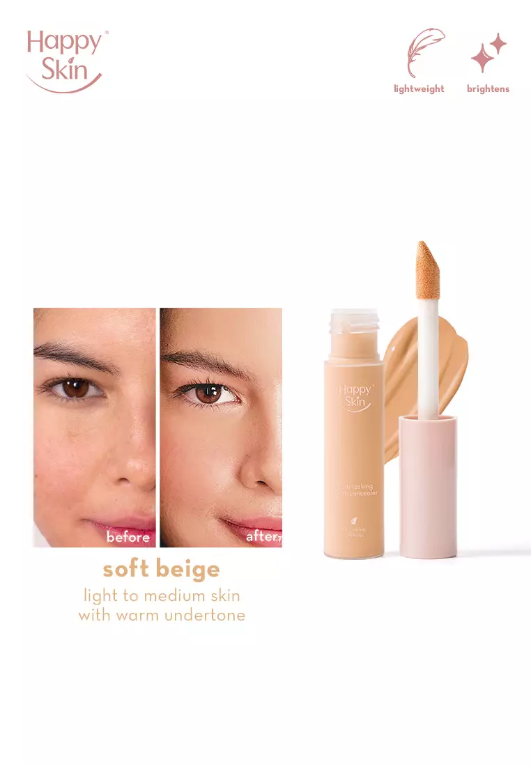 Buy Happy Skin Off Duty Perfect Base Duo: Foundation and Concealer in ...